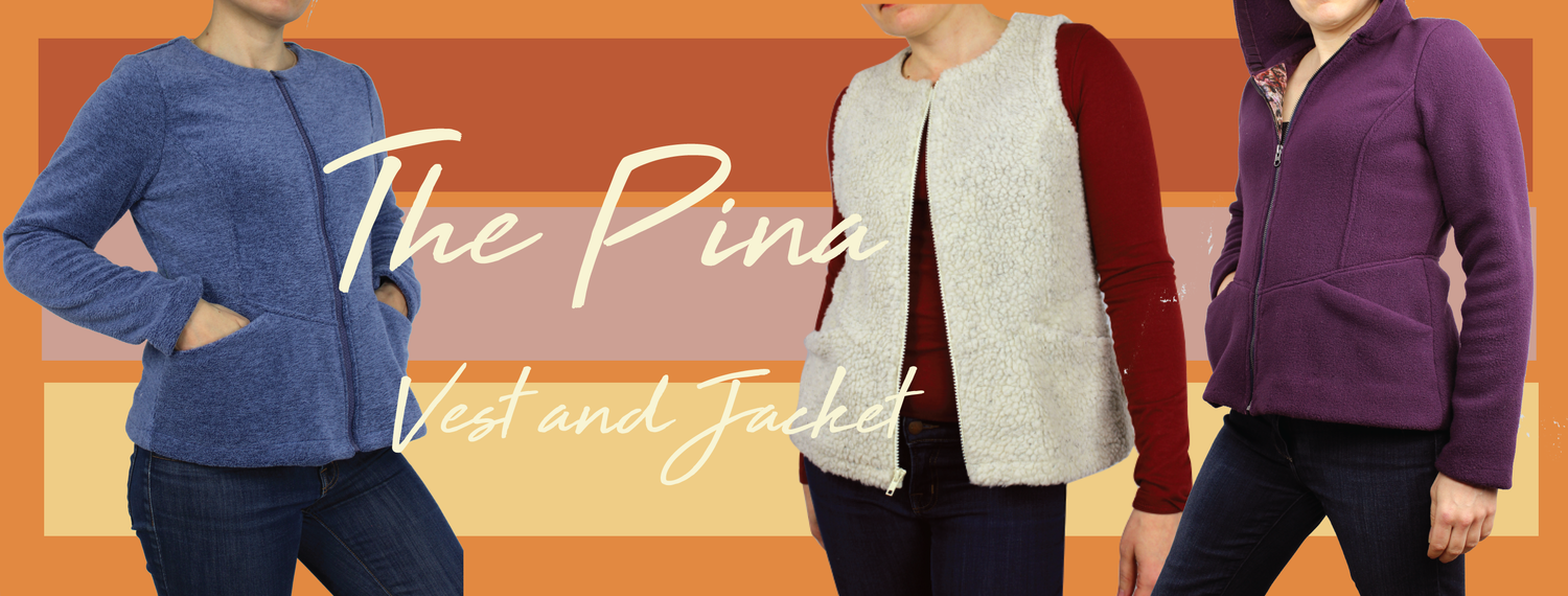 Meet The Pina Vest and Jacket – SBCC Patterns