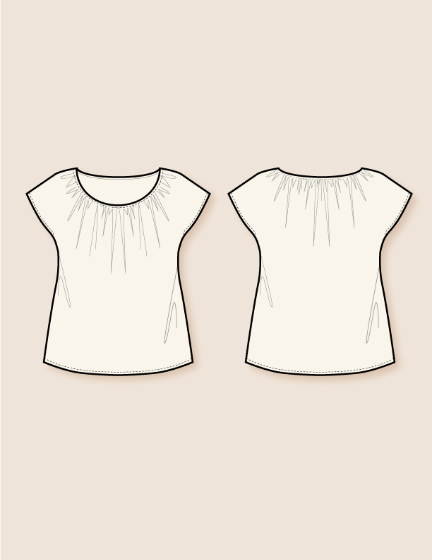 Flora Blouse – SBCC Patterns